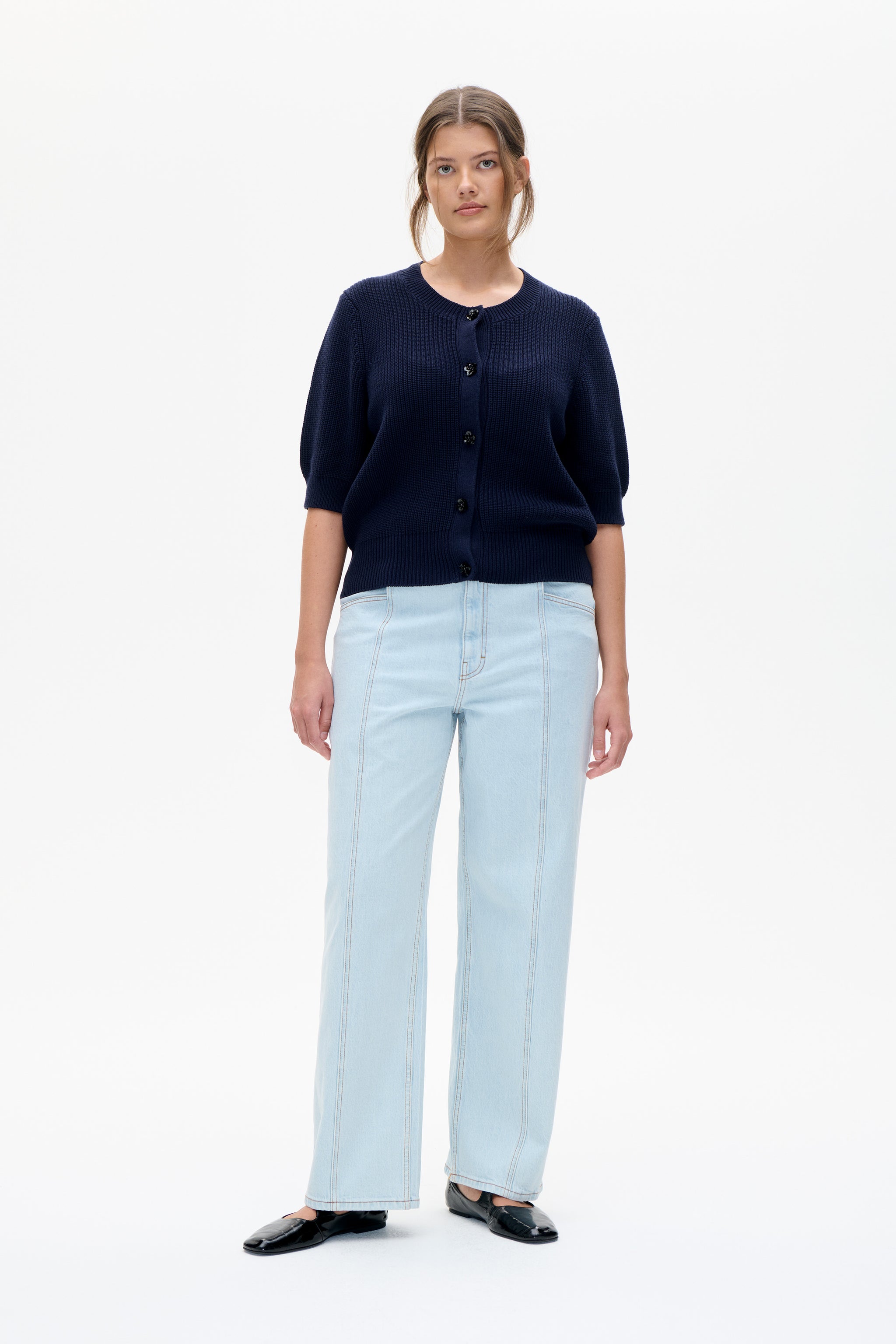 Cathia cardigan from Baum und Pferdgarten | Baritone Blue