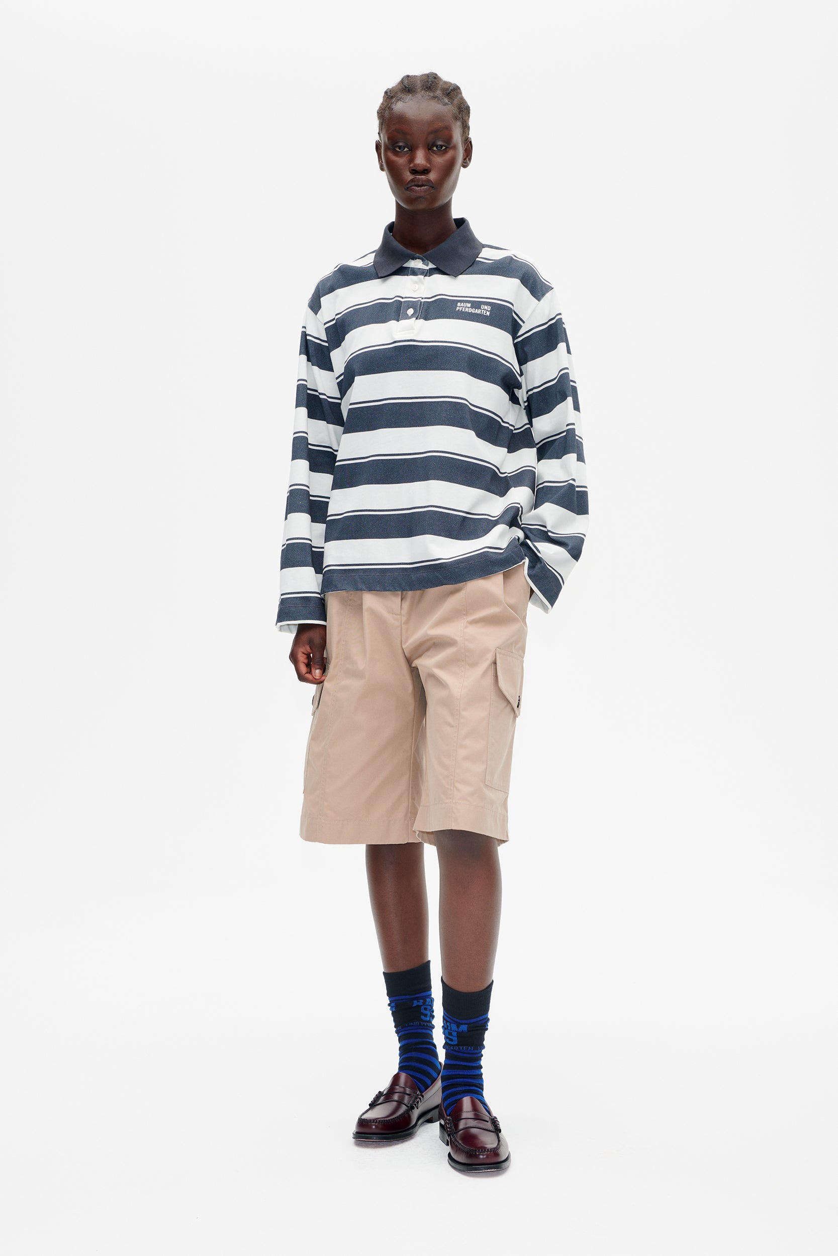 Jeanne shirt from Baum und Pferdgarten | Baritone Blue Football