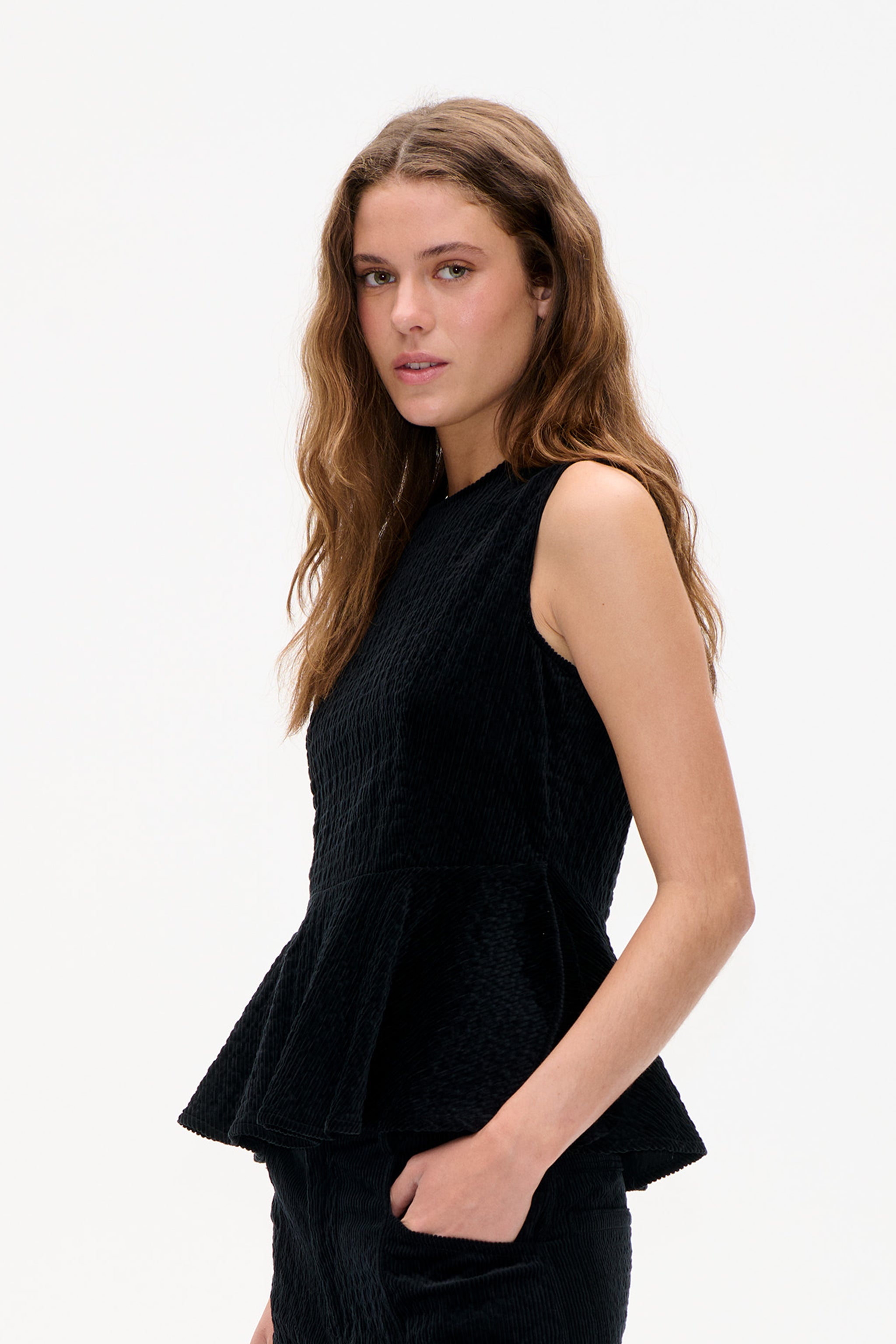 Shop MELISE BLOUSE in Black | Fast Delivery