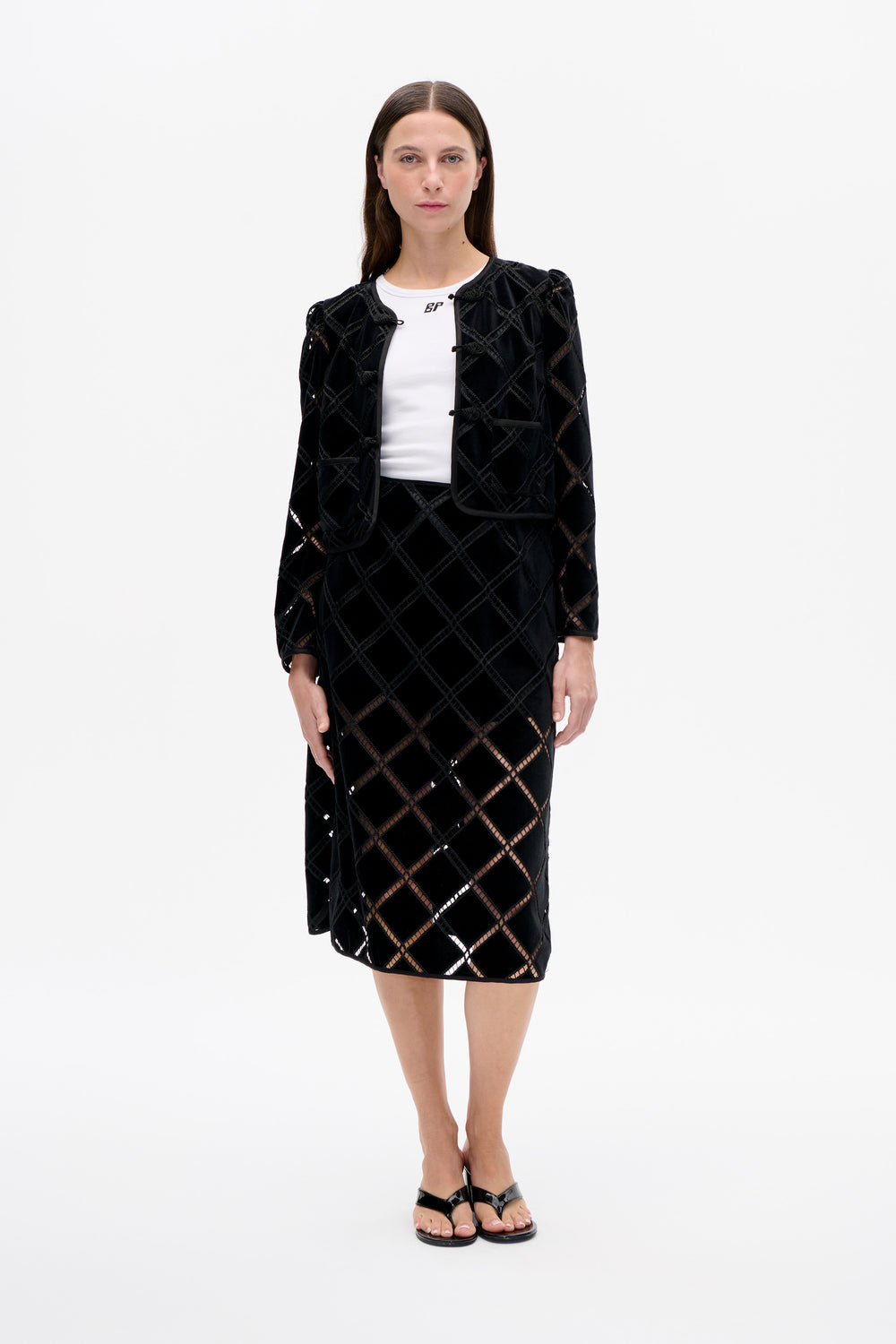 Shop BIANCA JACKET in Black | Worldwide Shipping