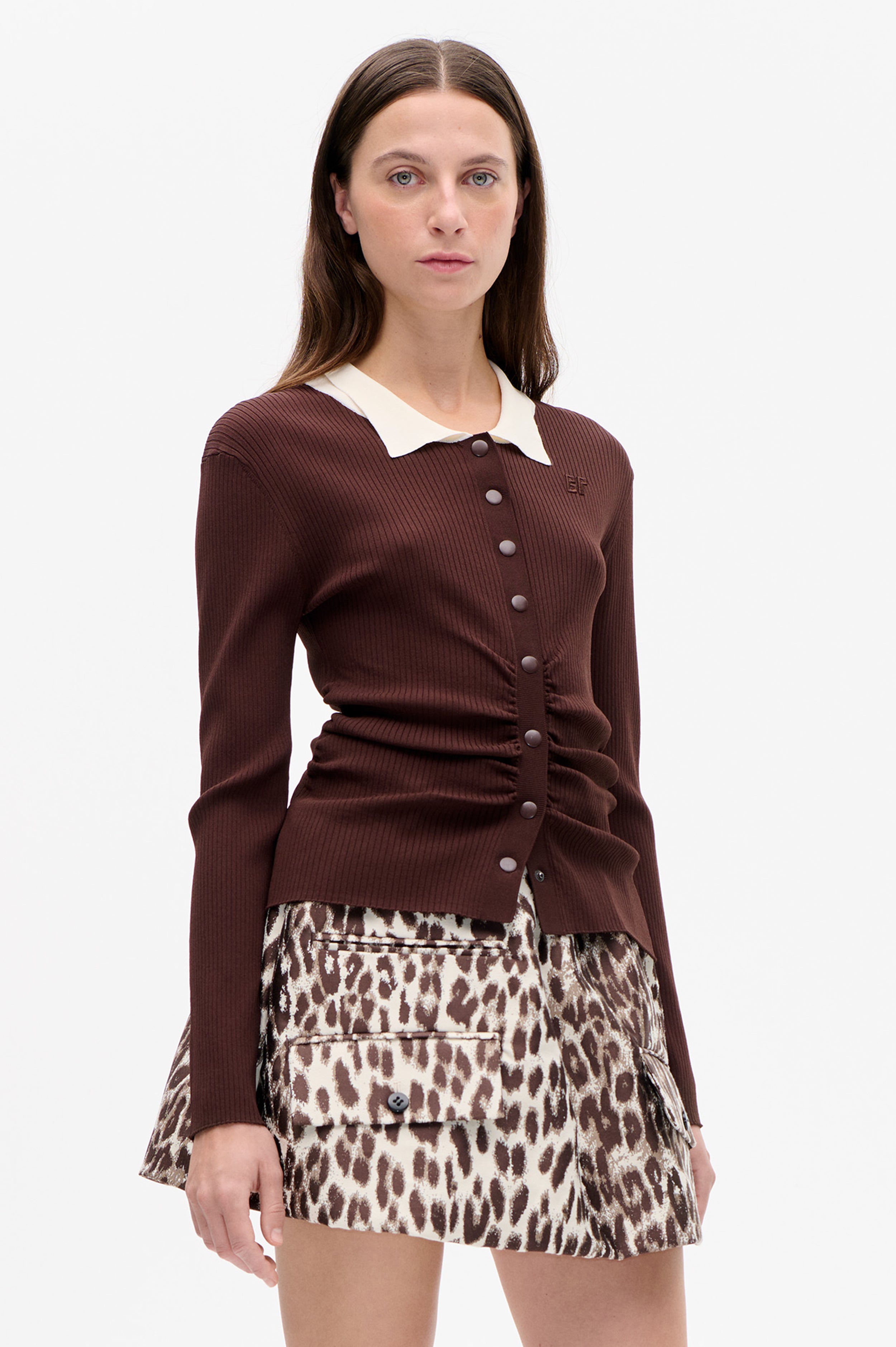 Shop CIANNA CARDIGAN in Hot Fudge | Fast Delivery