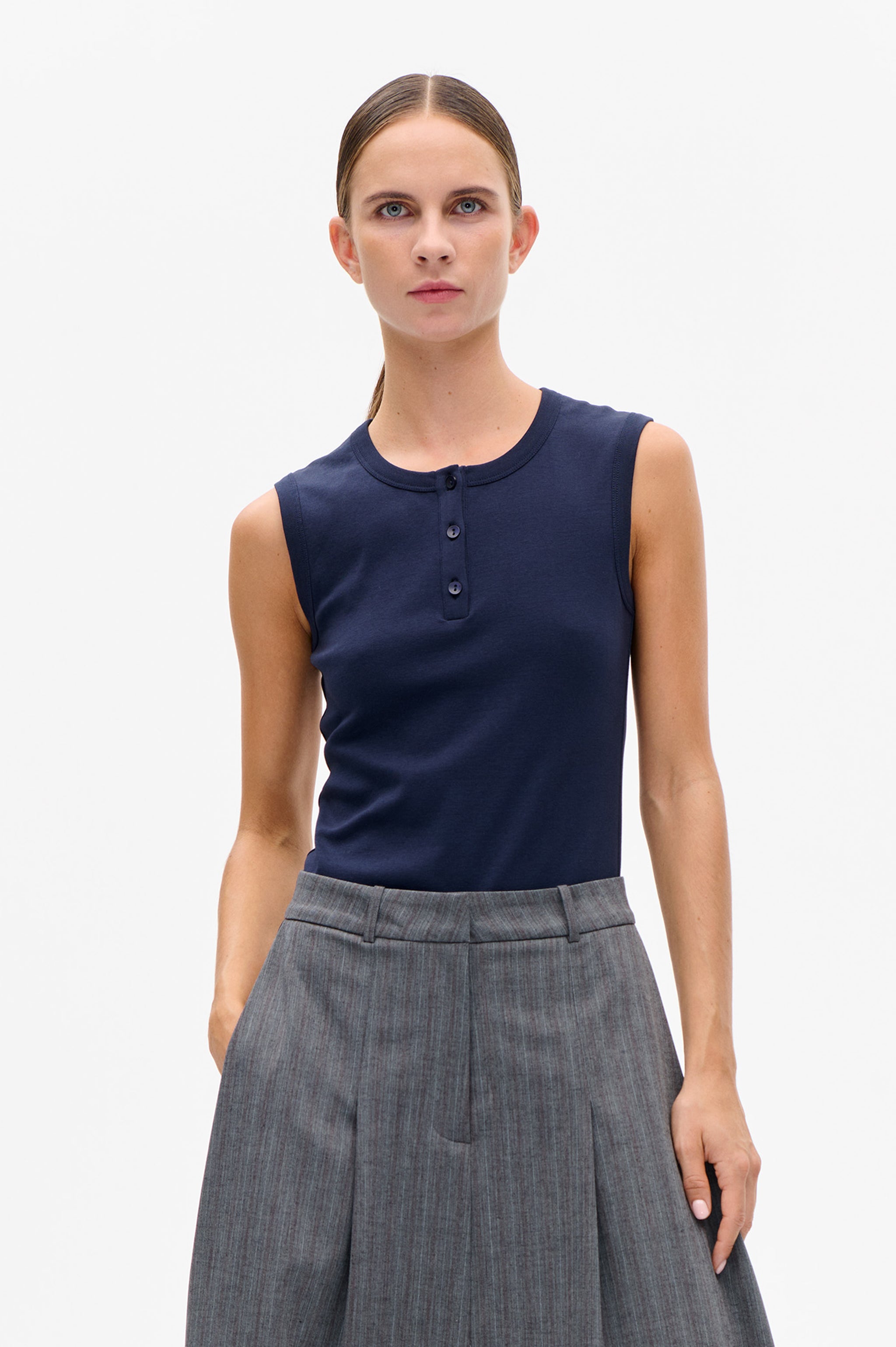 Shop JONY TOP in Baritone Blue | Worldwide Shipping