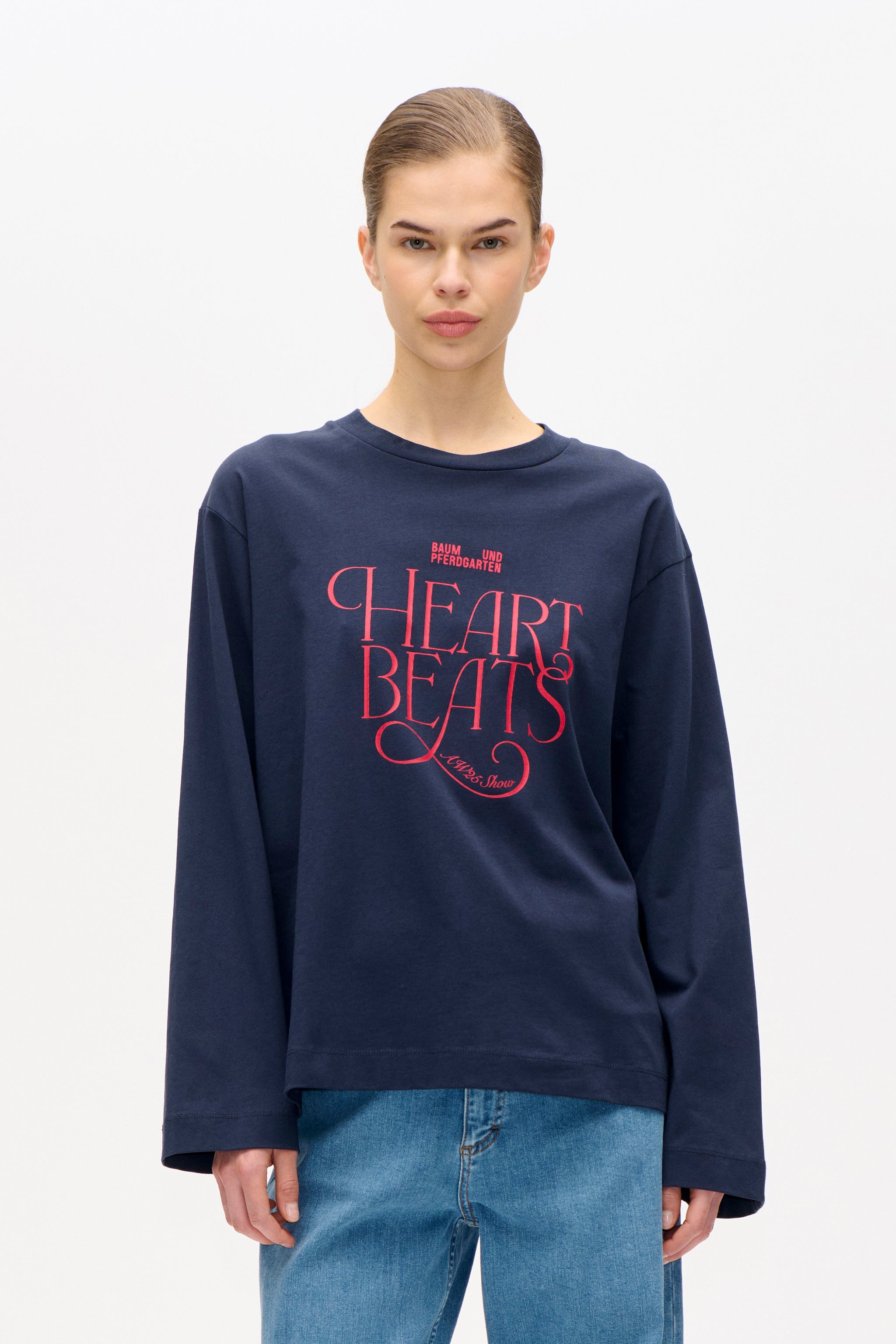 Shop JEEVAL TOP in Baritone Blue | Worldwide Shipping